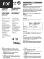 Monobond Plus - Instructions For Use | PDF | Water | Materials