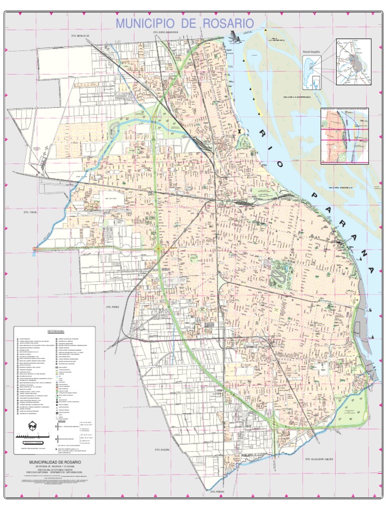 Plano Rosario Completo | PDF | Argentina | Buenos Aires
