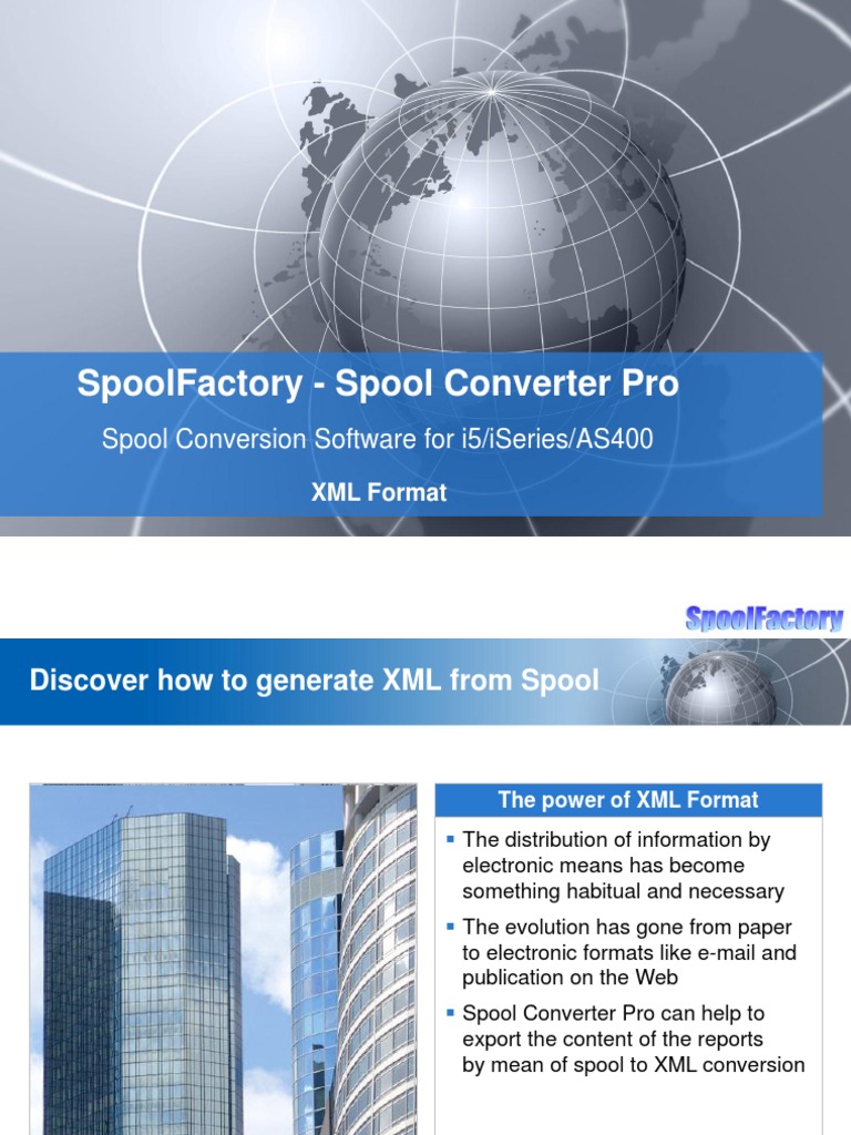 Spoolfactory - Spool Converter Pro: Spool Conversion Software For I5/Iseries/As400 | PDF ...