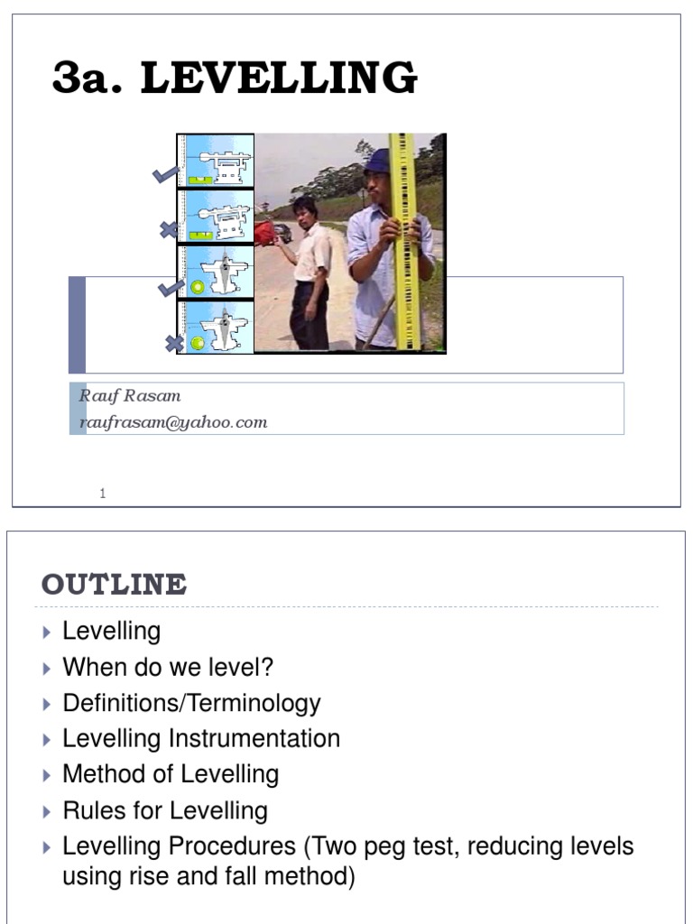 Reduced Level Determination Through Levelling Procedures Including Rise ...