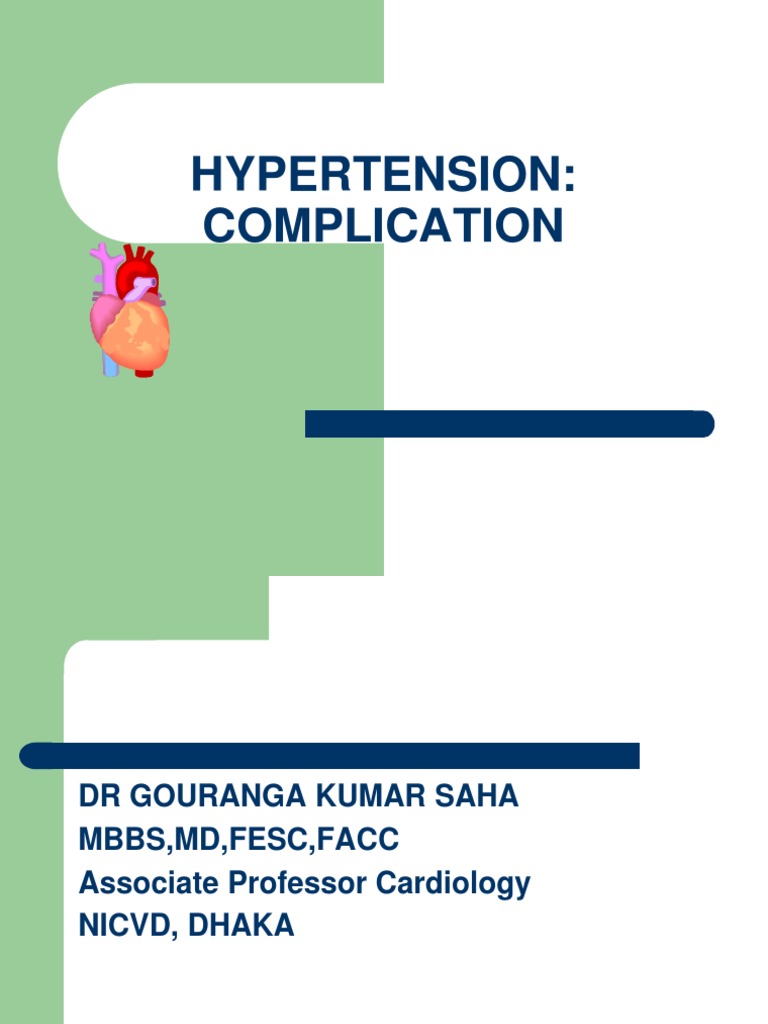 Hypertension Lecture Nicvd | PDF | Hypertension | Blood Pressure