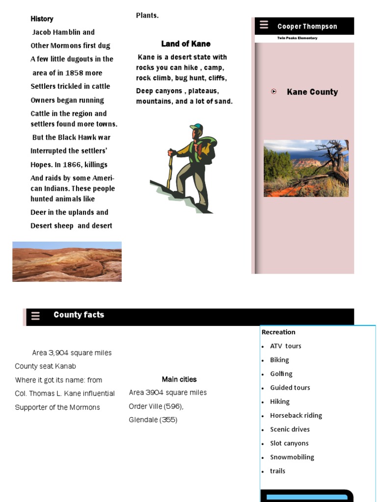 Kane County History and Recreation Guide | PDF
