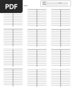 Hojas Tabulares de 4 Columnas | PDF | Microsoft Excel | Contabilidad