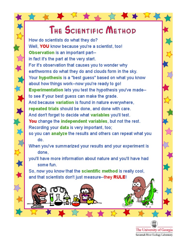 Scientific Method Poem | PDF