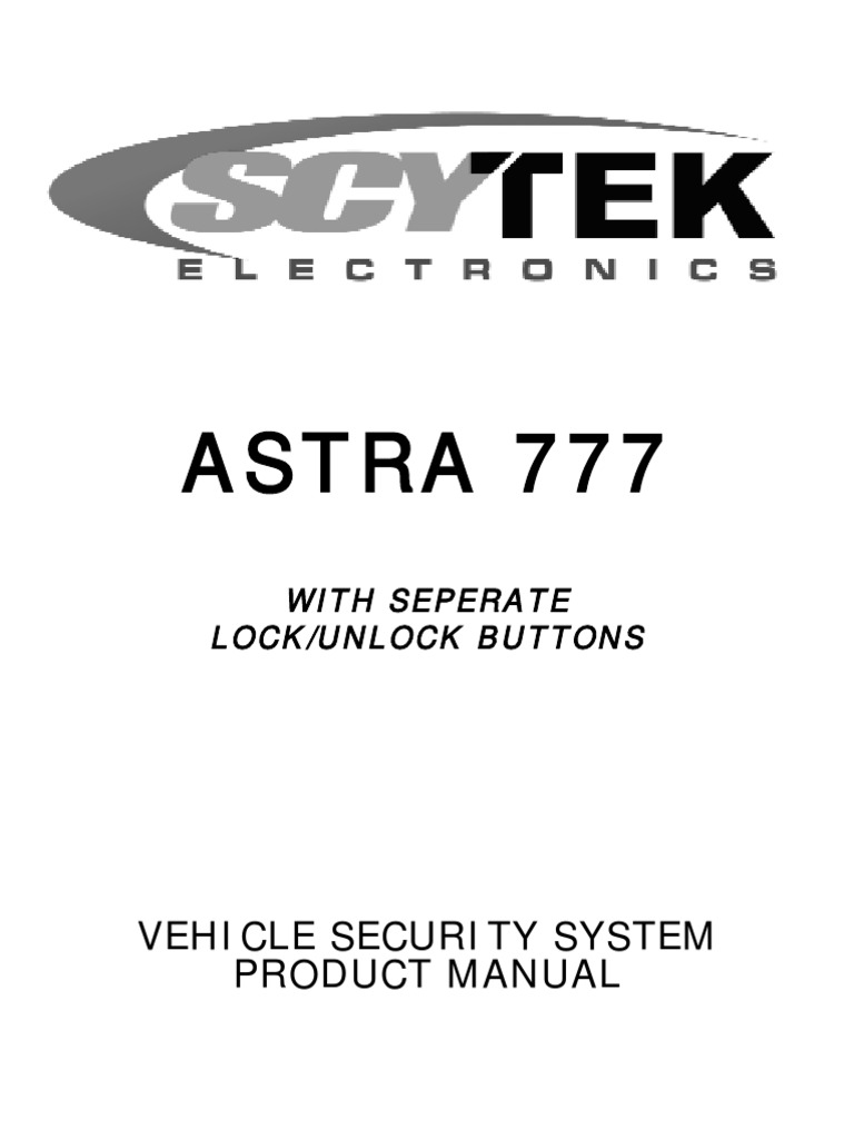 Scytek 777 Pdf