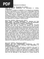 Demurrer to Evidence - Sample | Demurrer | Evidence