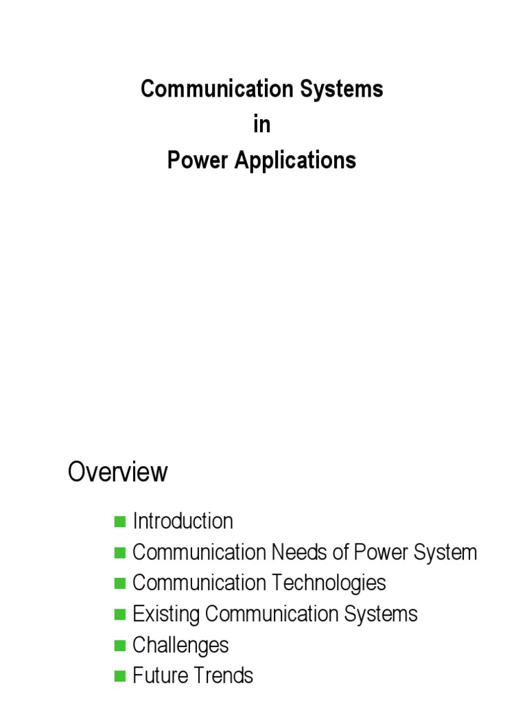 Scada System Pdf Communications Protocols Telecommunication