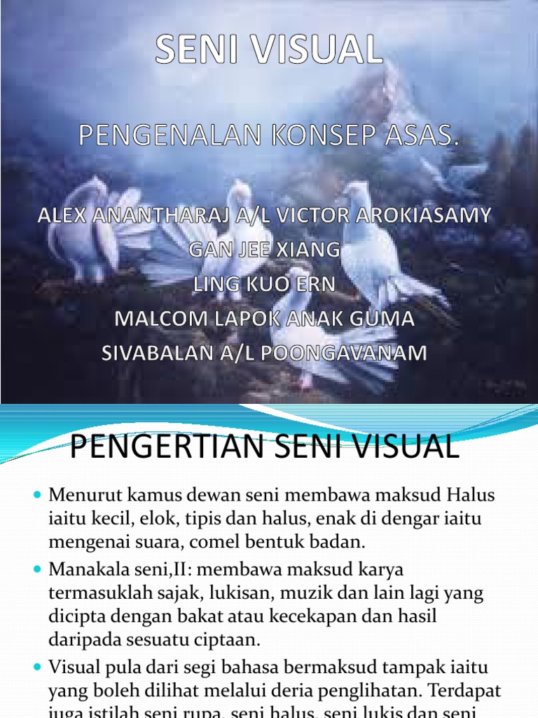 SENI VISUAL Pengenalan Asas | PDF