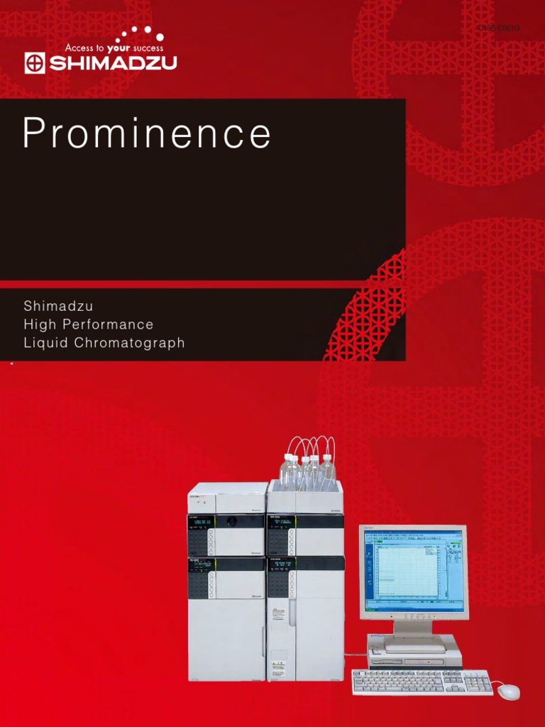 Shimadzu Prominence Brochureg | PDF | High Performance Liquid ...