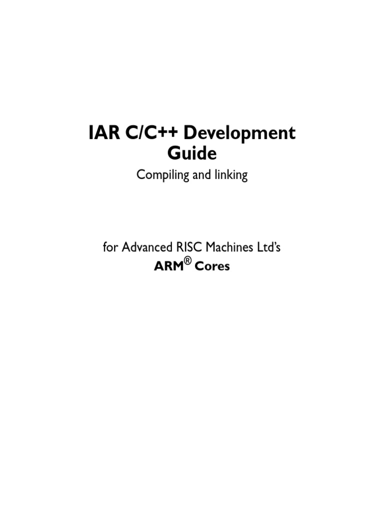 EWARM DevelopmentGuide - ENU | PDF | C++ | C (Programming Language)