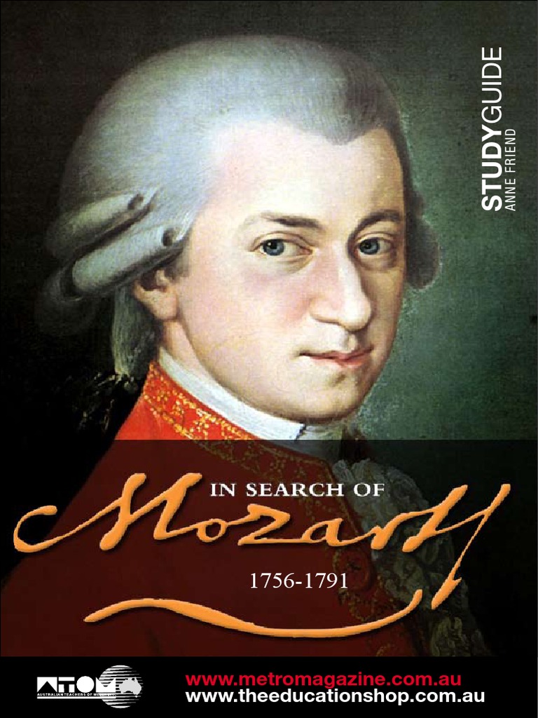Mozart - A Study Guide | Download Free PDF | Wolfgang Amadeus Mozart ...