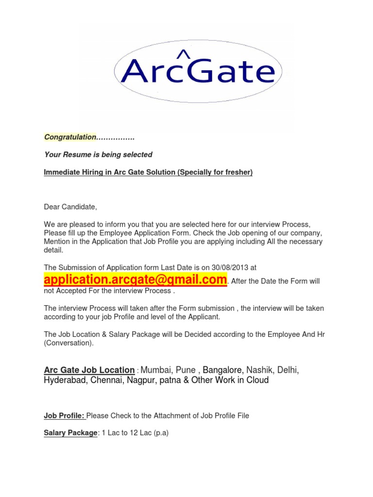 Arc Gate | PDF | Computing | Business