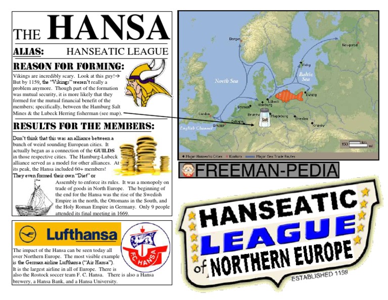 Hanseatic League | PDF | Travel | History