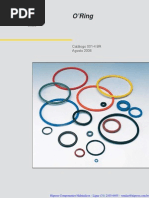 Tabela Oring PARKER | PDF