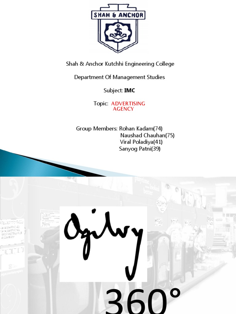 IMC Topic: Advertising Agency Functions and Types | PDF | Advertising | Brand