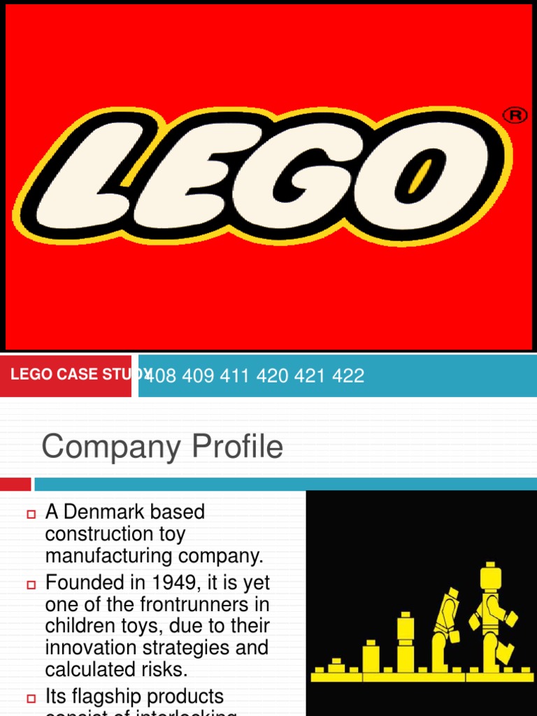 Management of Innovation Lego Study | Lego | Toys
