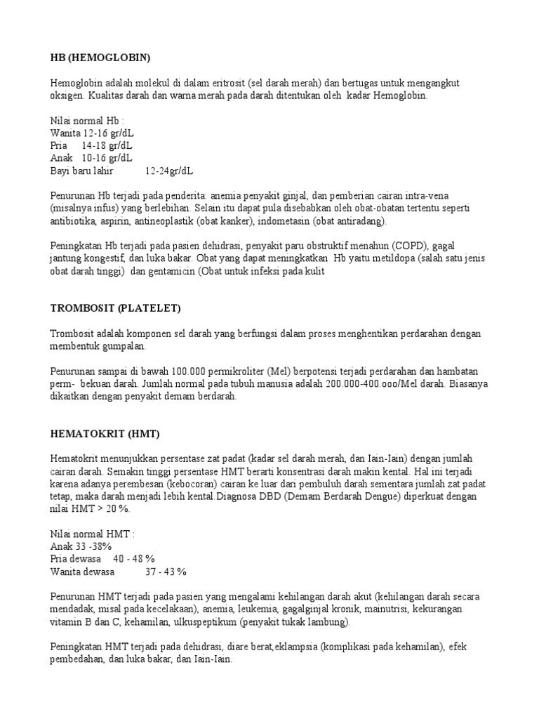Makna Hasil Lab | PDF