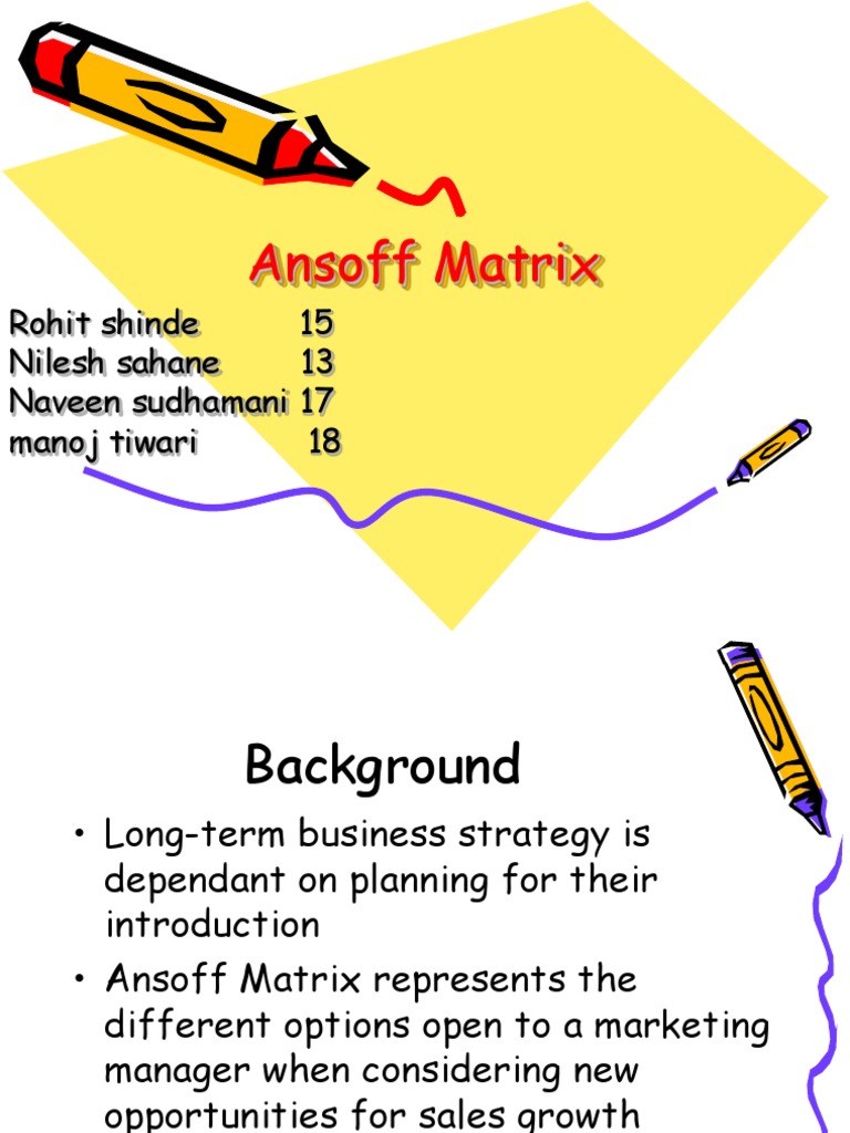 Ansoff Matrix | PDF | Business Economics | Business
