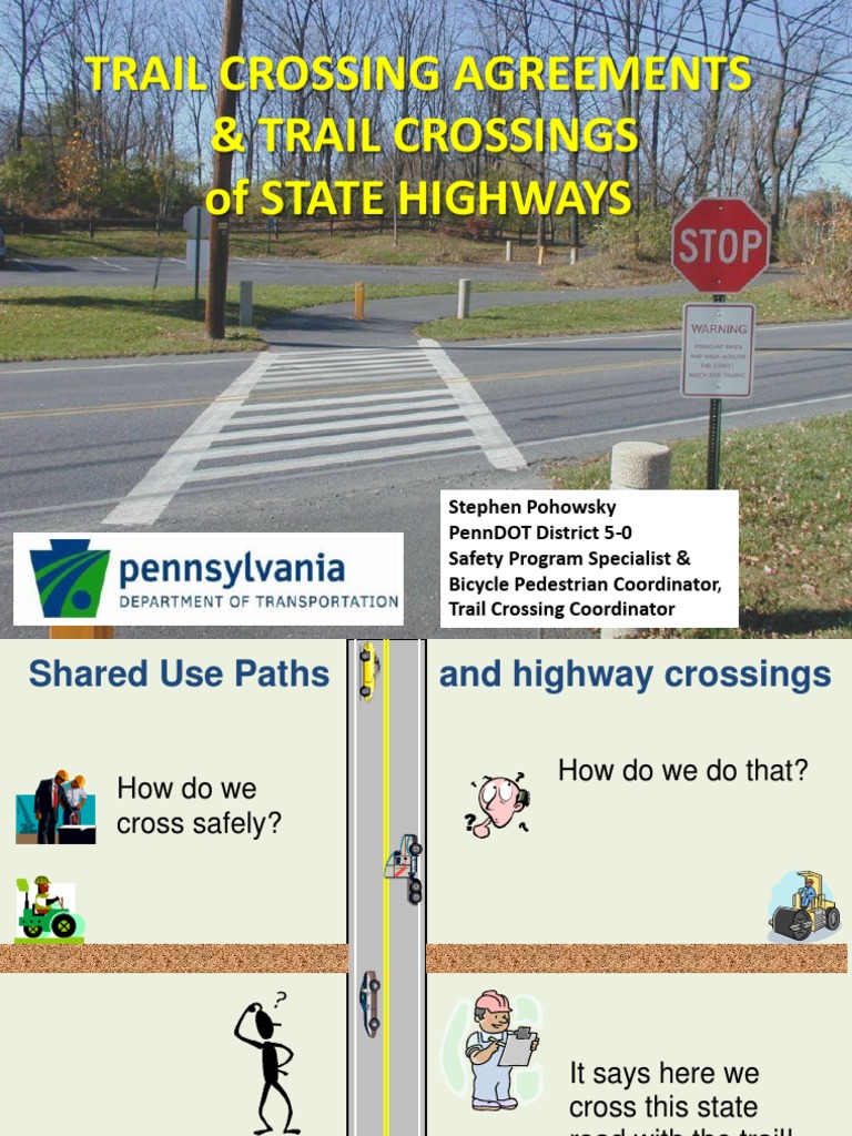Trail Crossing Agreements & Trail Crossings of State Highways | PDF ...