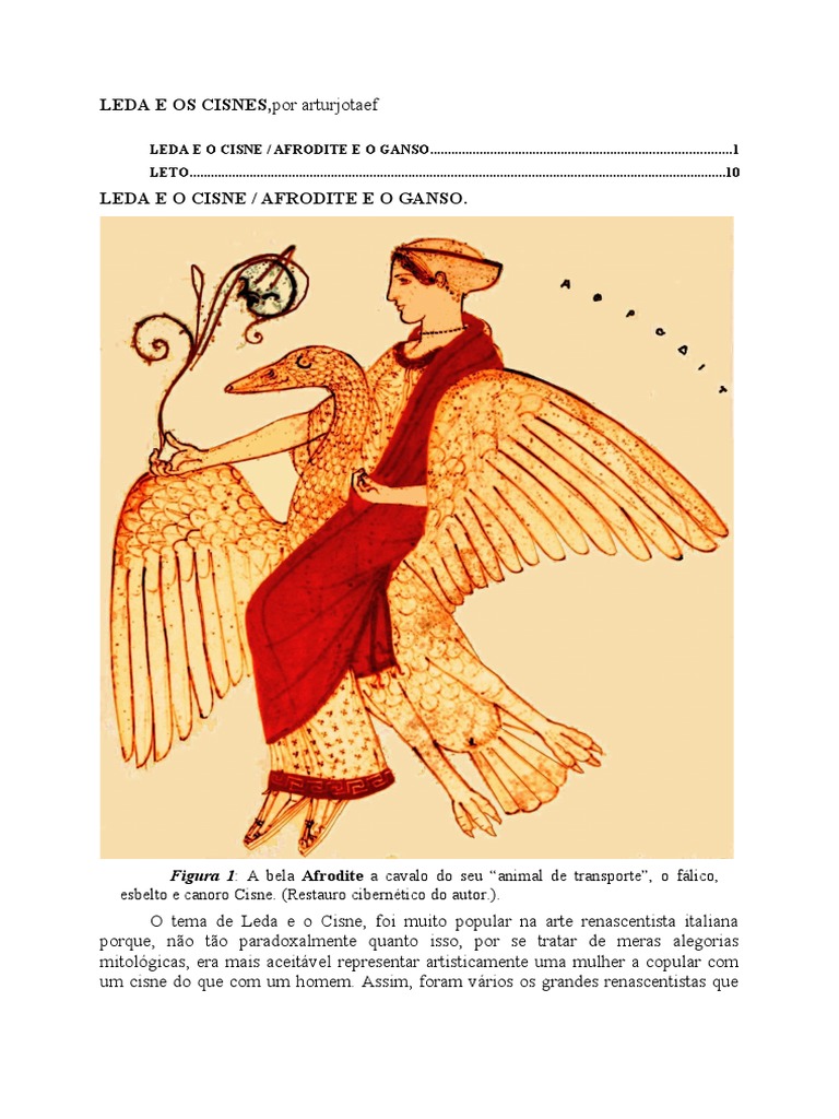 Leda# | PDF | Afrodite | Mitologia grega