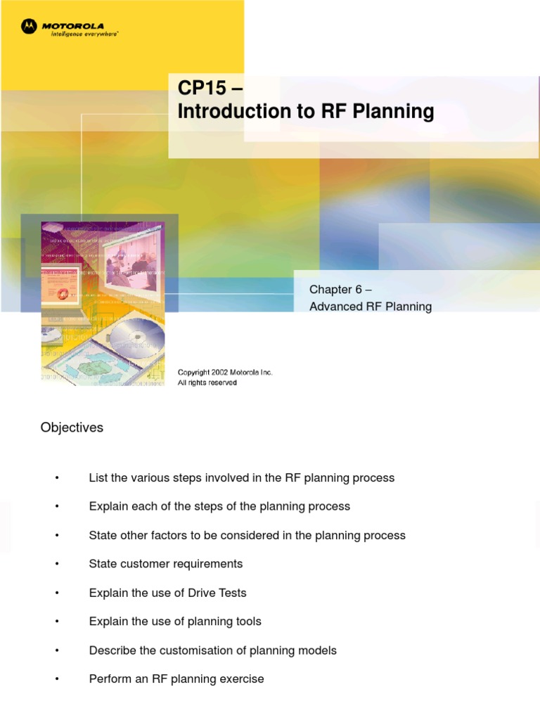 Advanced RF Planning Guide | PDF