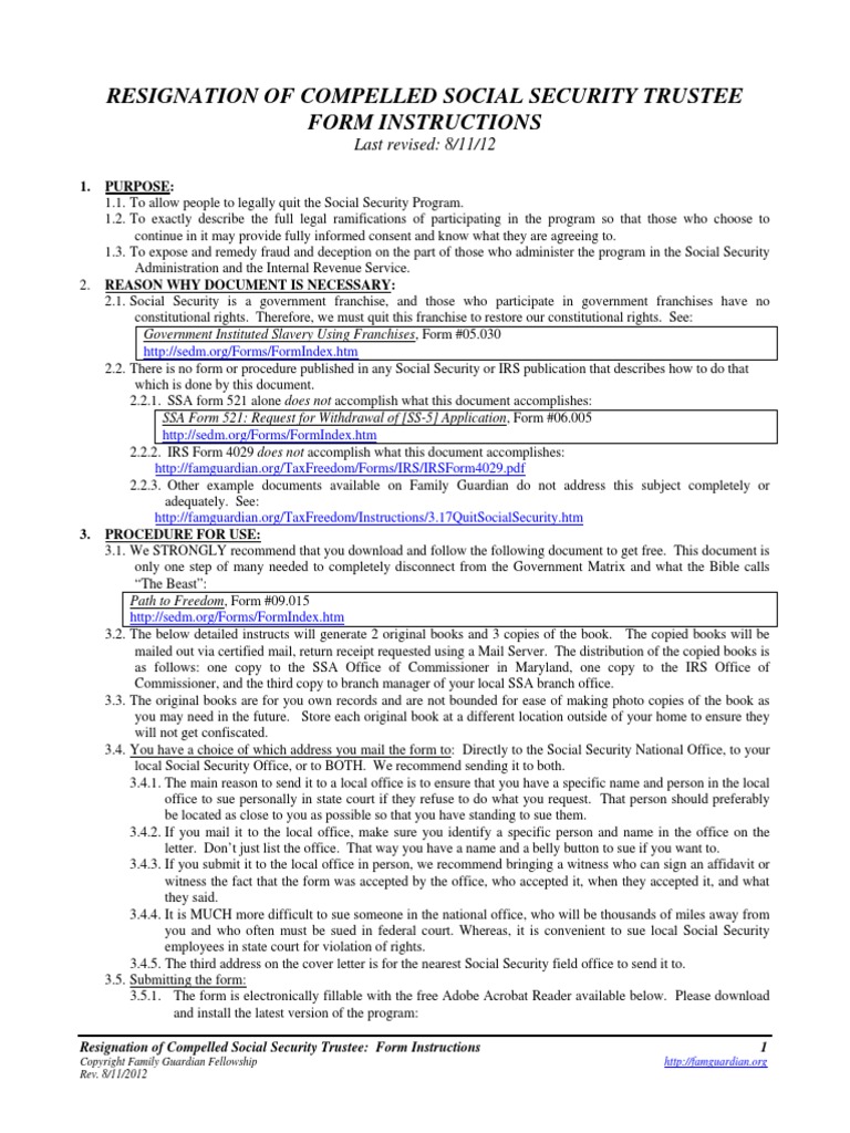 Ss Trust Indenture | Download Free PDF | Social Security Number ...