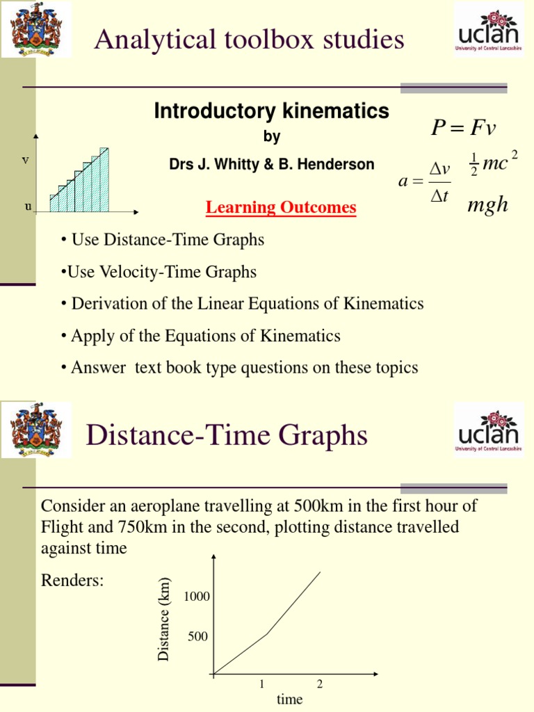 Analytical Science - Kinetics | PDF | Velocity | Kinematics