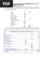 Manufacturing Accounts Format | PDF | Cost Of Goods Sold | Cost