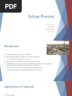 Solvay Process for Soda Ash Production | PDF