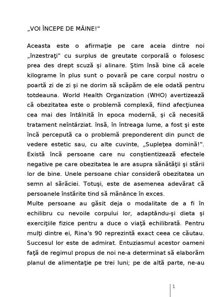 Dieta Rina PDF | PDF