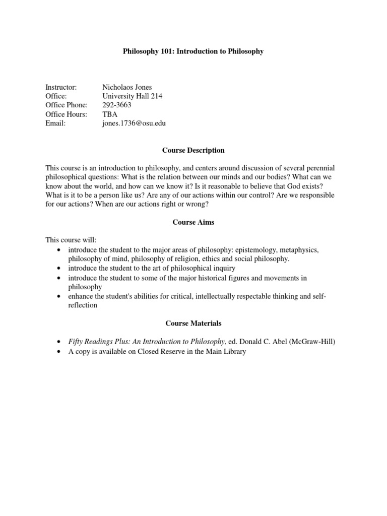 Philosophy 101: Introduction To Philosophy | PDF | Rationalism | Empiricism