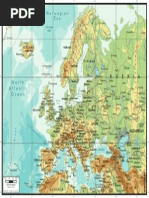 Mediterranean Sea Bordering Countries Map | PDF | Mediterranean Sea