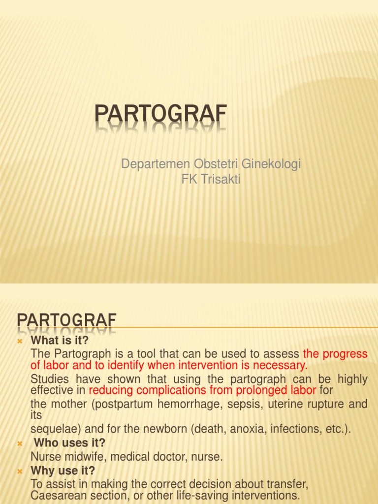 PARTOGRAF+Soal Latihan, Ppt03 07 | PDF