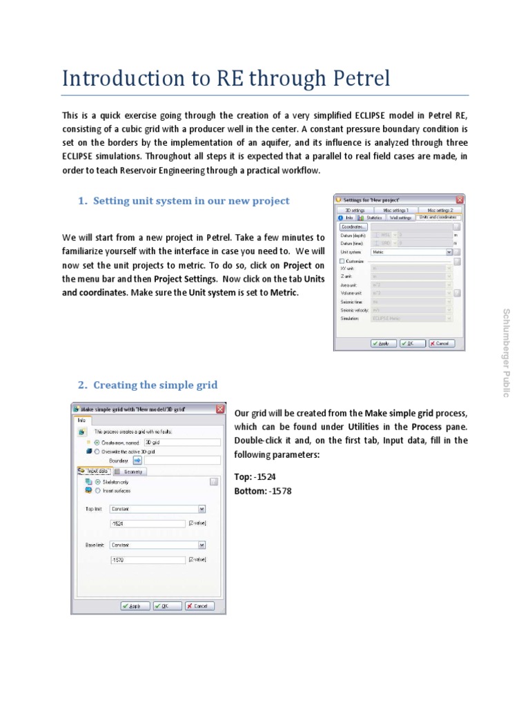 Petrel - Introduction To RE Through Petrel - Procedimento Minicurso | PDF | Double Click | Computing