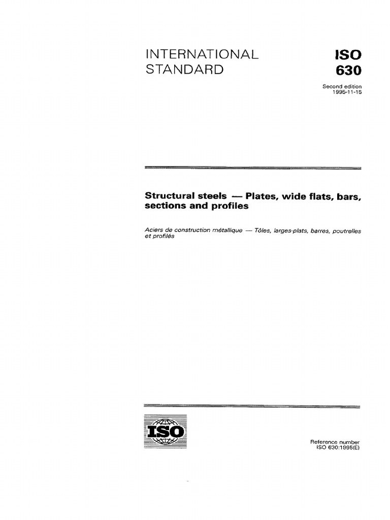 ISO-630-1995 standard