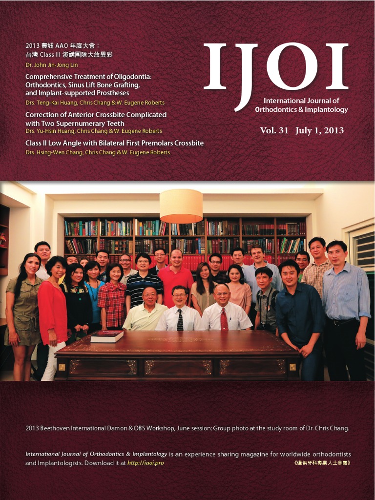 Ijoi Vol 31 | PDF | Dental Implant | Orthodontics