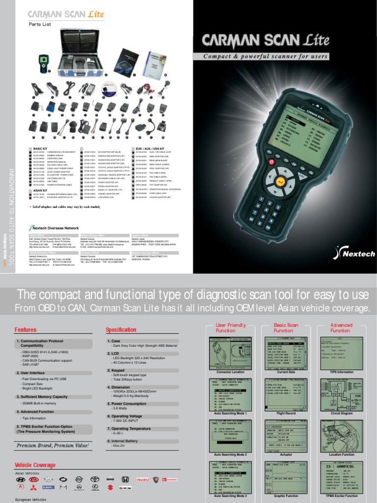 Carman Scan Lite | PDF | Motor Vehicle | Vehicles