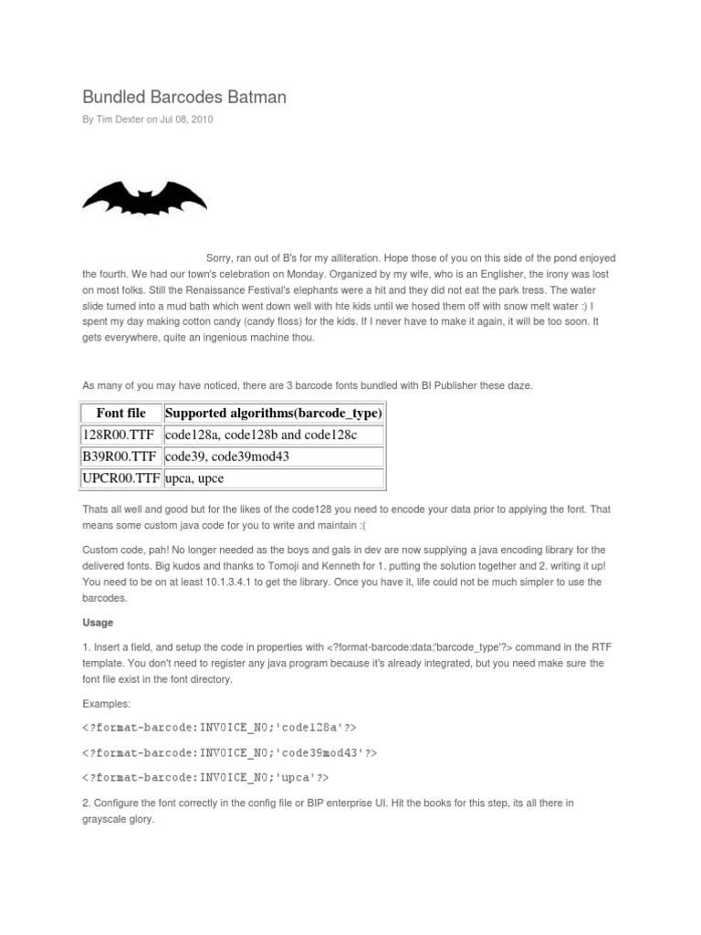 Barcode | PDF | Universal Product Code | String (Computer Science)