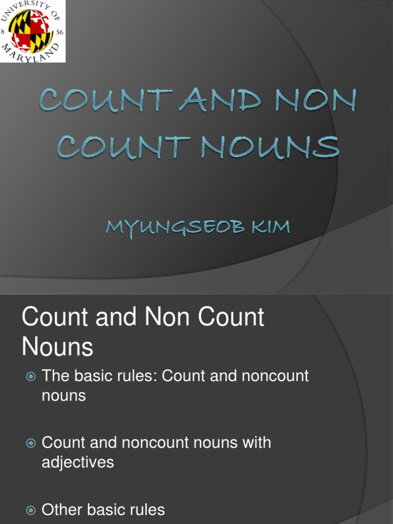 Count vs. Noncount Nouns Guide | PDF | Noun | Grammatical Number
