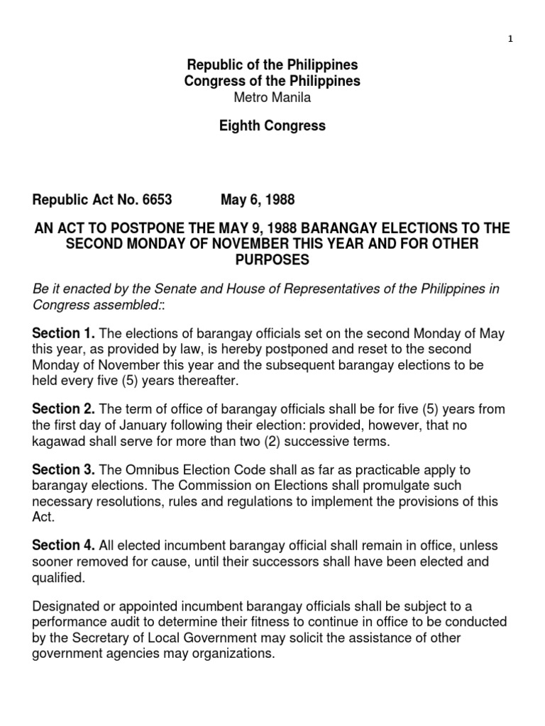Be It Enacted by The Senate and House of Representatives of The ...