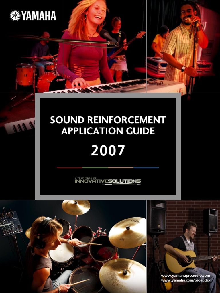 Yamaha Live Sound Guide | PDF | Microphone | Loudspeaker