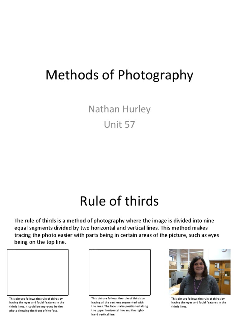 Photography Techniques Explained | PDF
