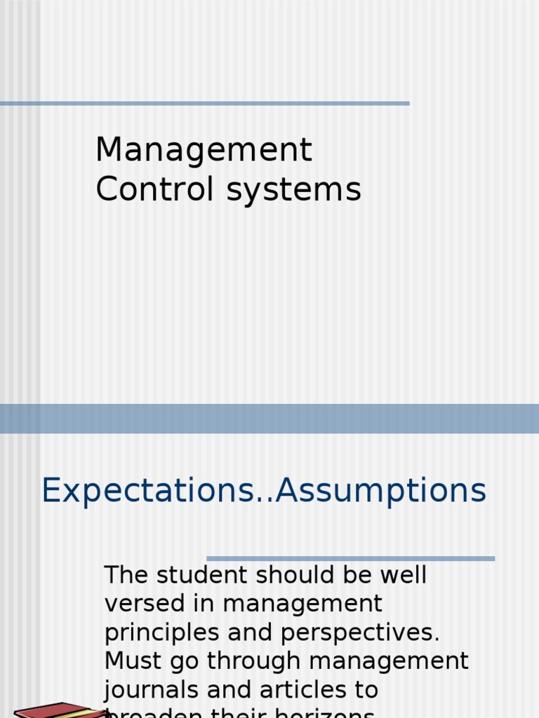 IBS MCS One | PDF | Strategic Management | Control Theory