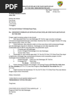 Surat Permohonan Sumbangan YB | PDF