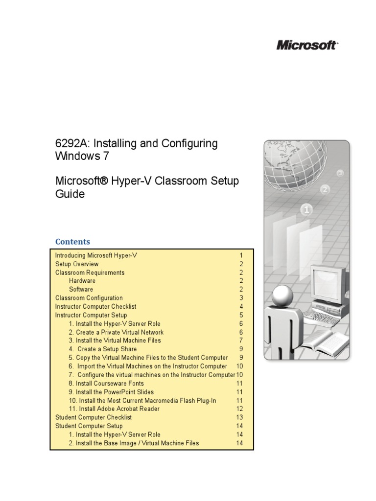 6292A - EN - Hyper-V Classroom Setup Guide | PDF | Hyper V | Computer File