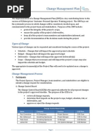 Change Control Board (CCB) Template | PDF | Risk | Risk Assessment