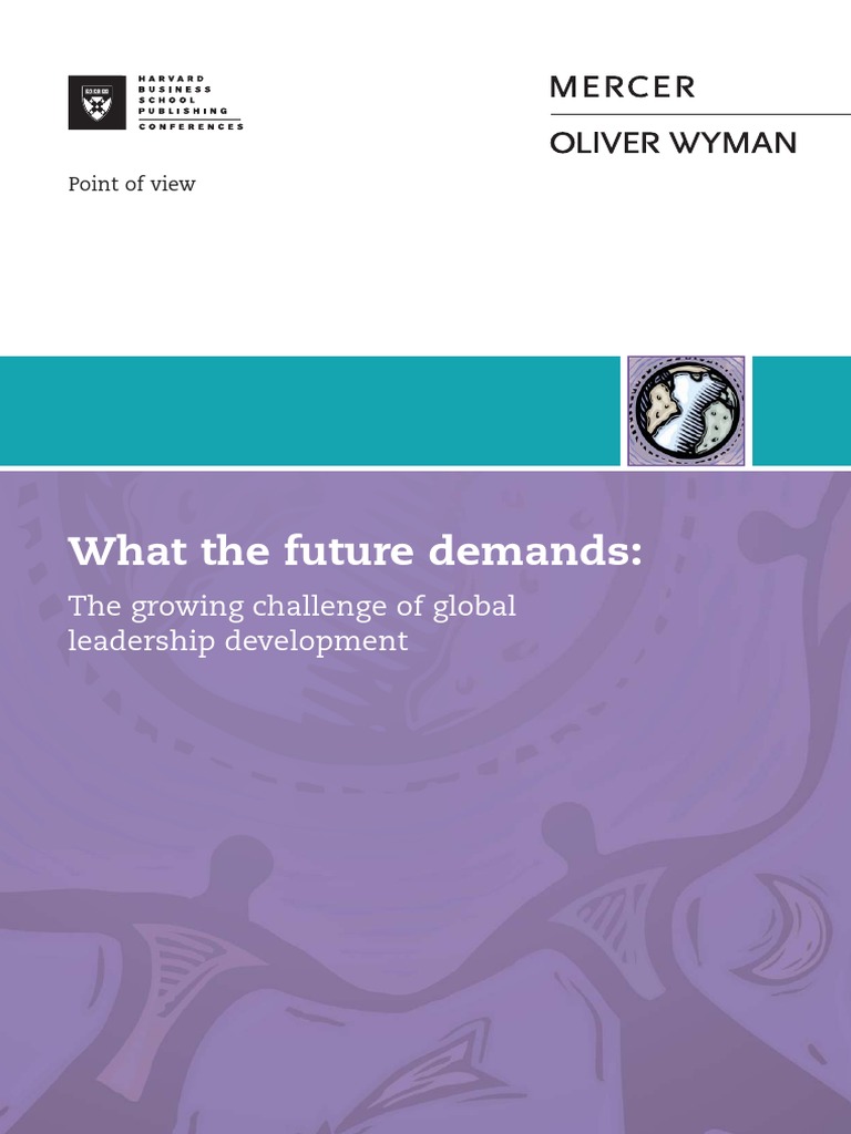 The Growing Challenge of Global Leadership Development | PDF ...