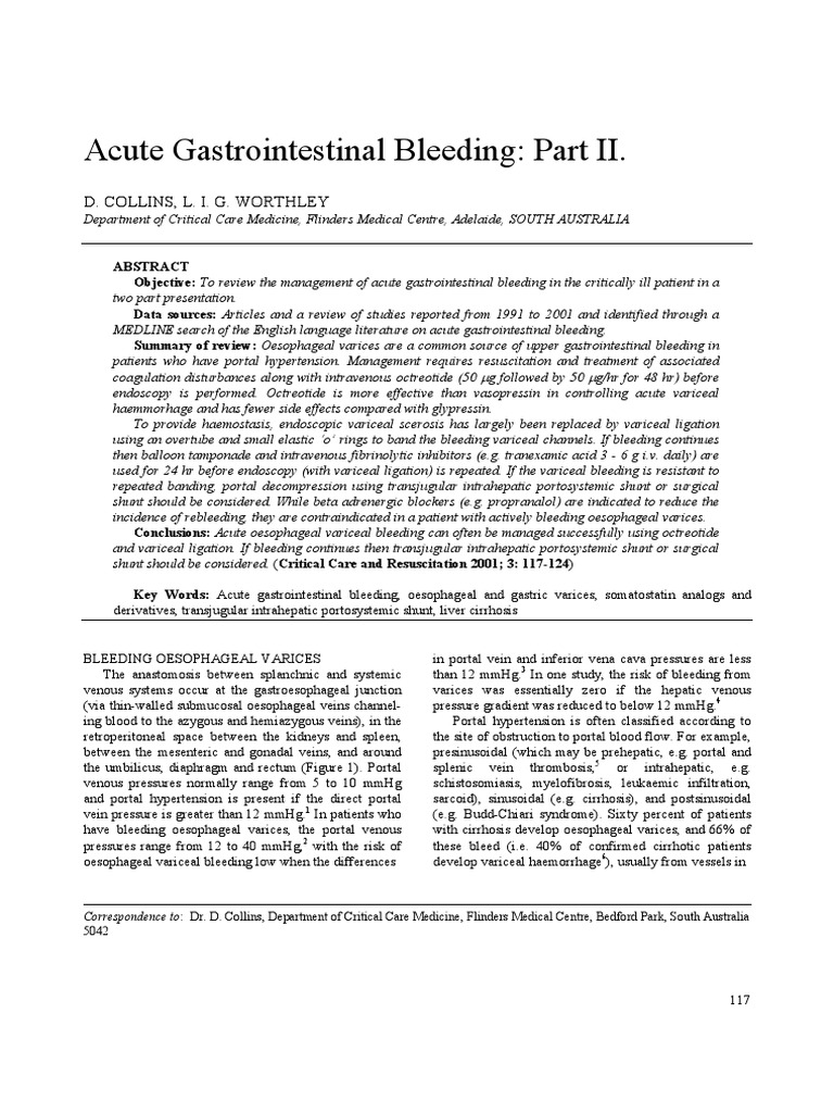 Acute GI | PDF | Angiology | Gastroenterology
