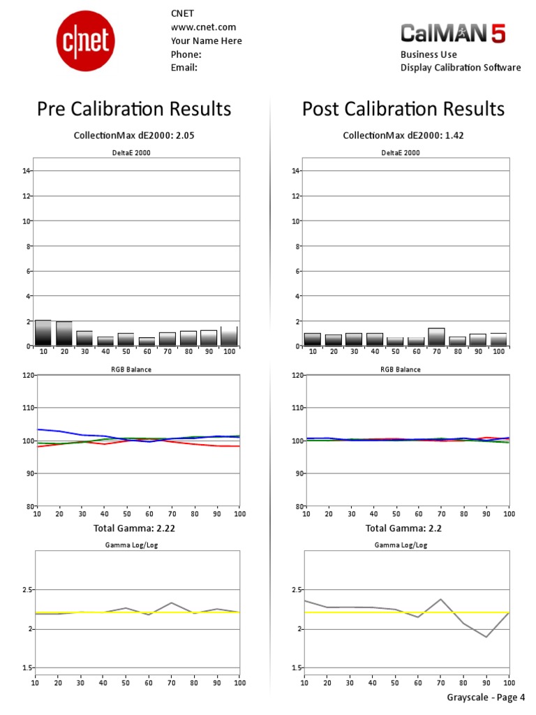 Pre Calibra On Results Post Calibra On Results | PDF
