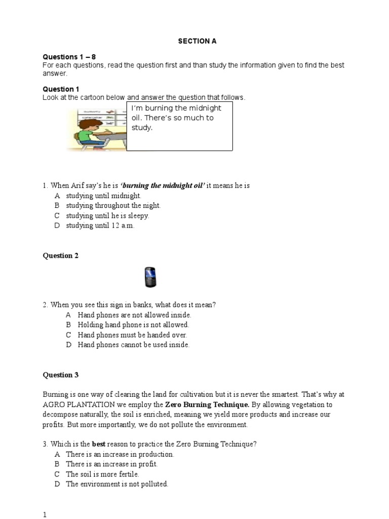 Mid Term Exam English f4 | PDF | Osteoporosis | Nature
